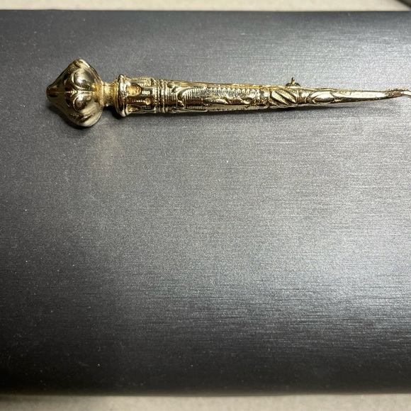 Jewelry | Scepter Brooch Pin Gold Tone Unsigned Royalty Coronation ...